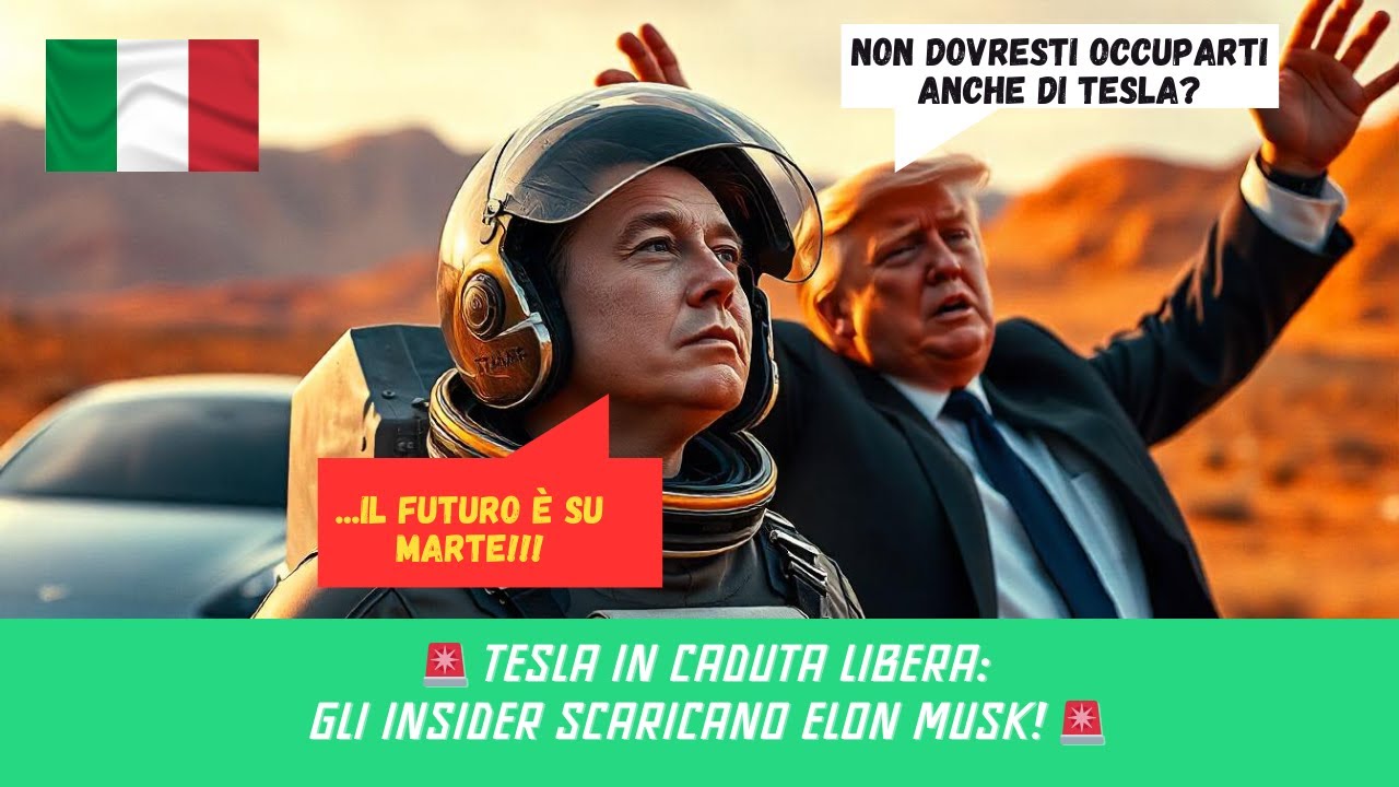 🚨 Tesla in caduta libera: gli insider scaricano Elon Musk! 🚨 - YouTube
