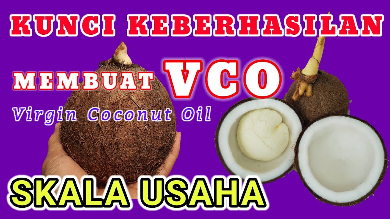 CARA MEMBUAT VCO SKALA USAHA - YouTube
