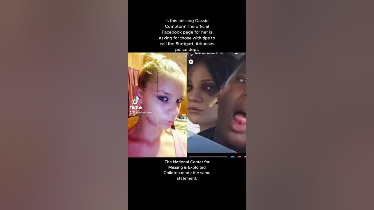 Is This Missing Cassie Compton Viral Tiktok Leads To Investigation Youtube