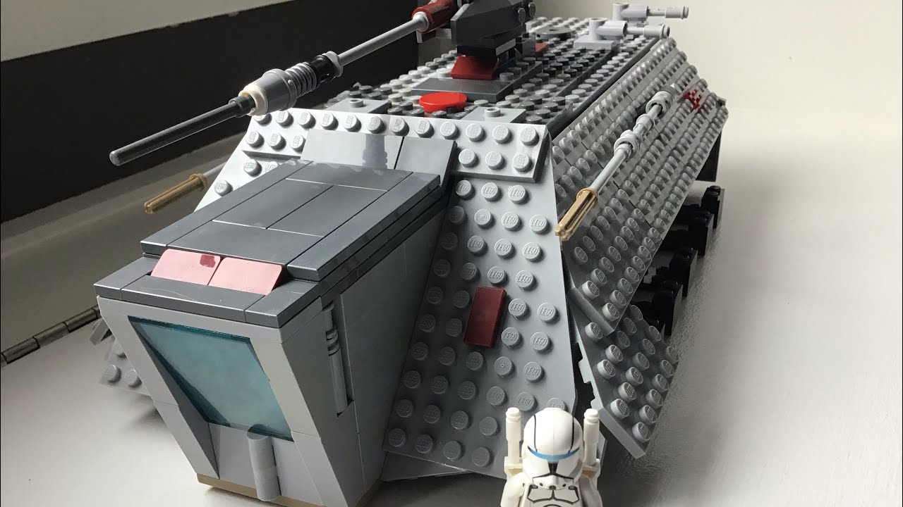 Custom LEGO UT-AT Moc!!! It can hold up to 20 troops! - YouTube