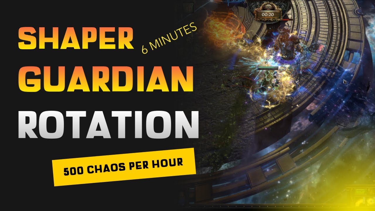 [POE 3.14] Storm Brand Assassin - Shaper Guardian Rotation - YouTube