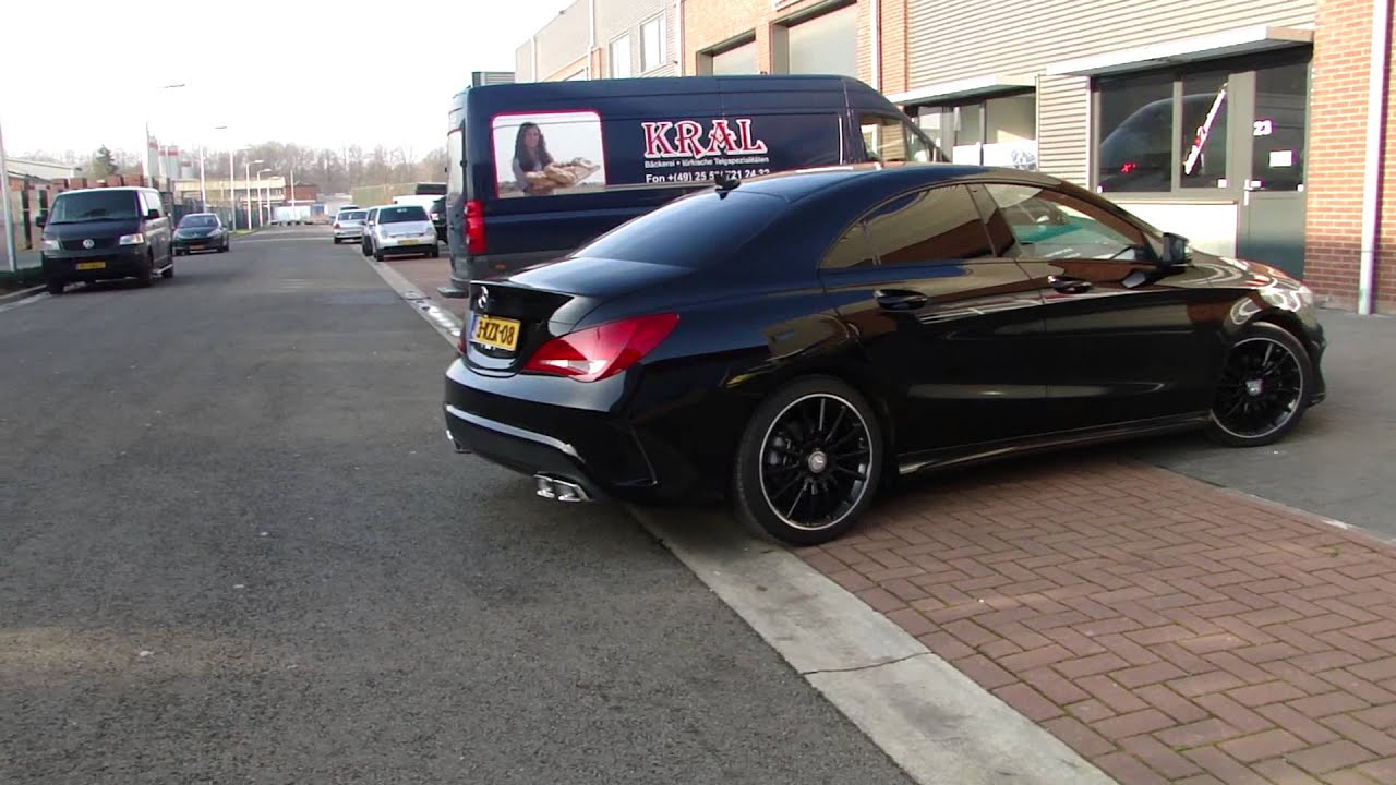 Mercedes CLA 180 AMG-Design Race Exhaust system by Maxiperformance ...