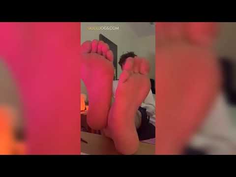Fabien Boy Feet On Desk