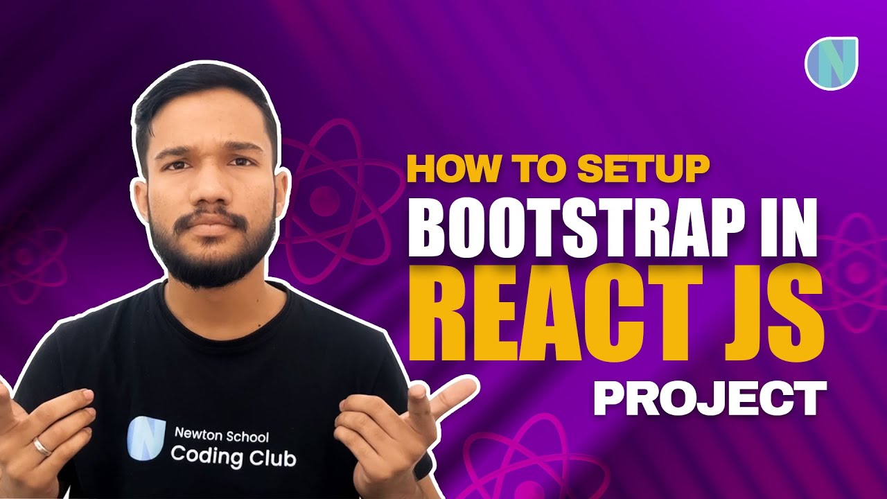 How To Setup Bootstrap In Reactjs Project Coding Monks Youtube