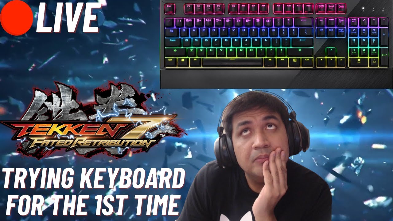 Tekken on Keyboard for the 1st time | !multistream - YouTube