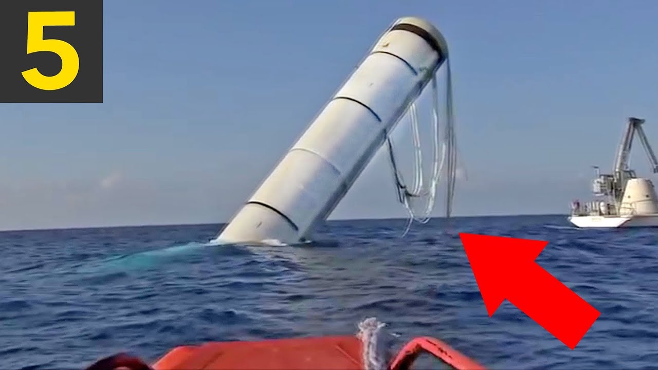 Top 5 Rocket Booster Recoveries and Re-entries - YouTube