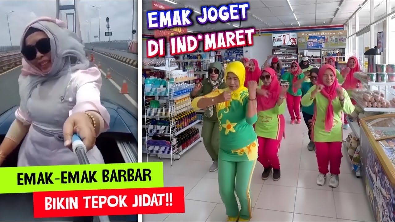 Emak-Emak Bikin Rusuh..!! Aksi Barbar Emak-Emak Ini Sungguh Bikin Tepuk ...