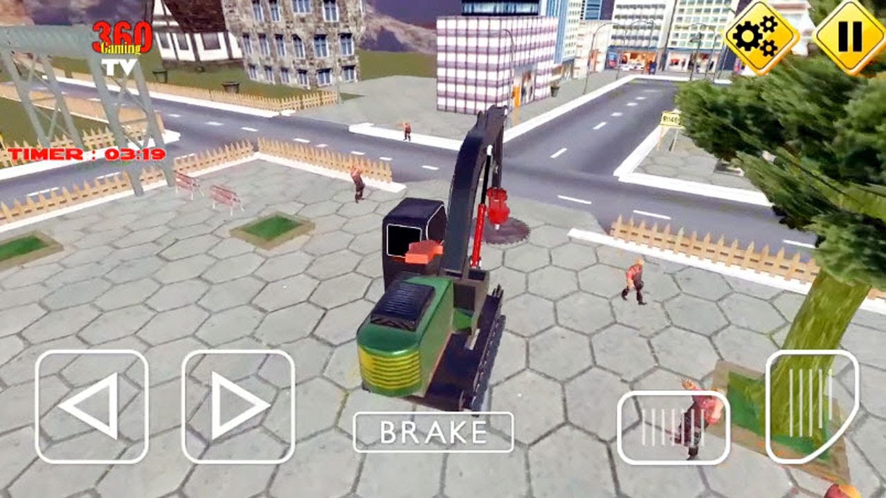 Highway Construction Road Builder 2019: Free Game | Android Gameplay 60 ...