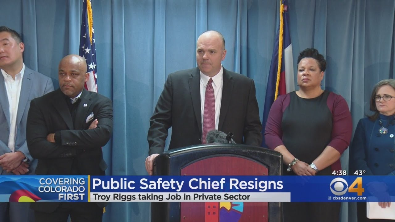 City Of Denver Is Losing Its Public Safety Director Troy Riggs - YouTube