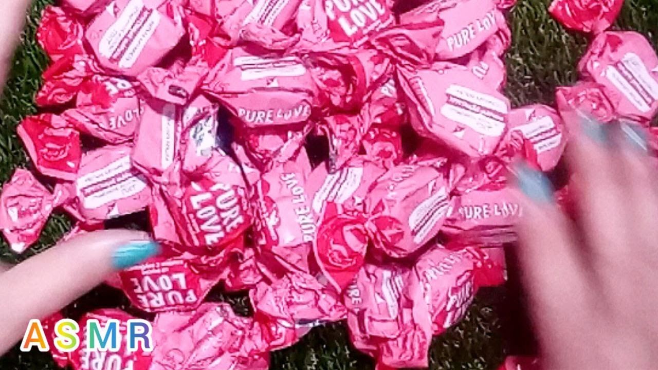 😋Satisfying video || Filling platter with sweets ||🍬 ASMR candy - YouTube