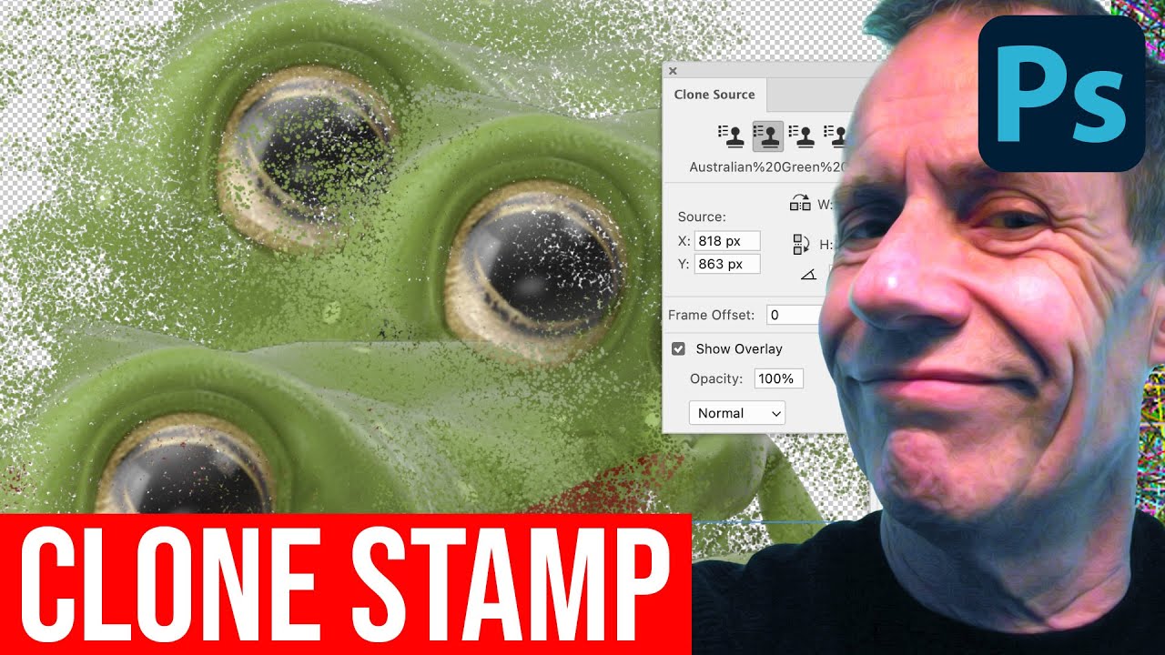 Clone Stamp Tool In Photoshop | Clone Images | How To Tutorial - YouTube