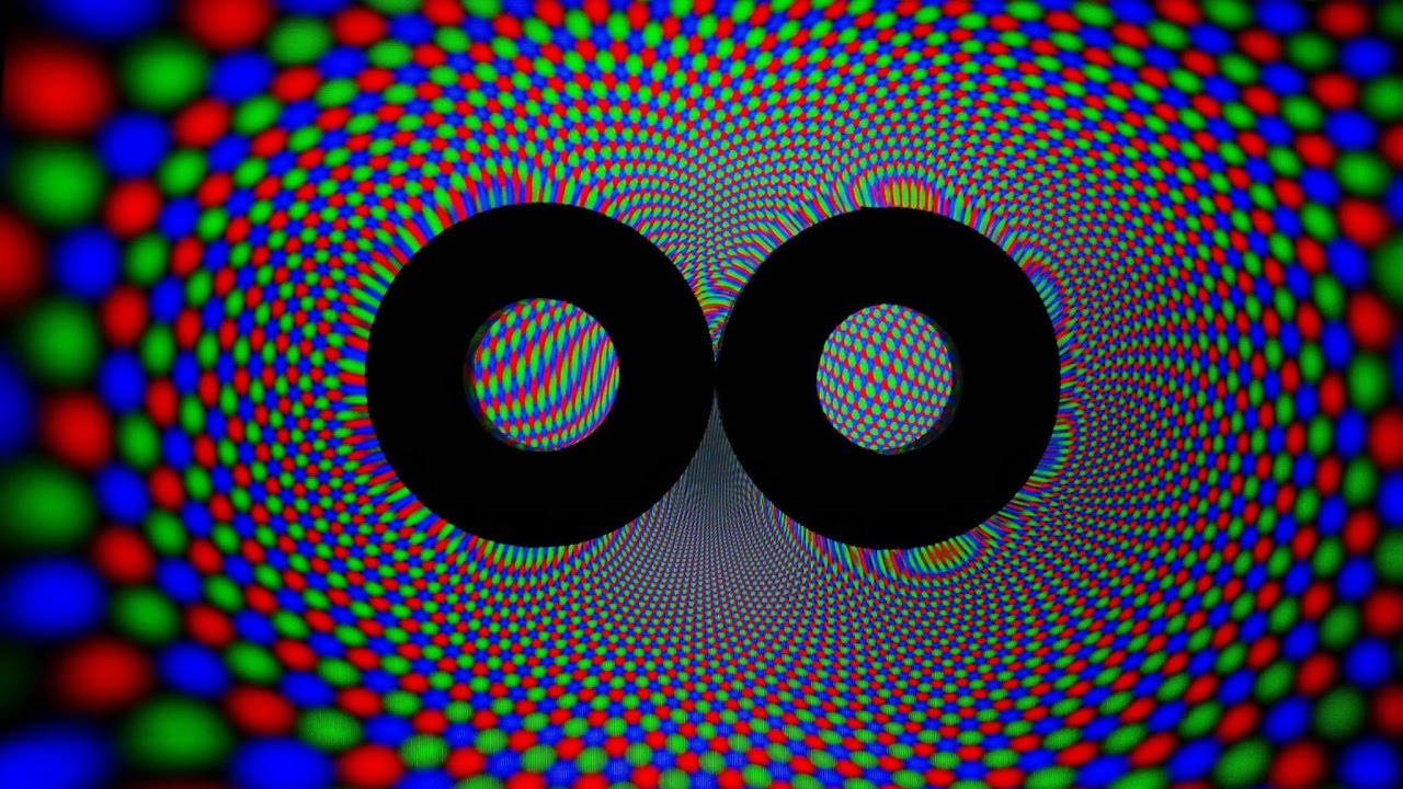 Beauty of Magnetism (Magnets and CRT Screen) - YouTube