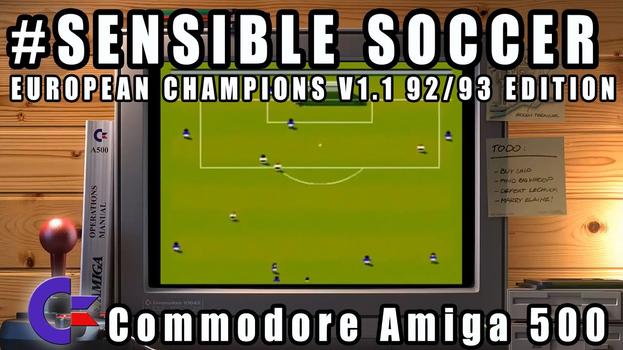 Sensible Soccer European Champions v1.1 92/93 Edition - Commodore Amiga ...