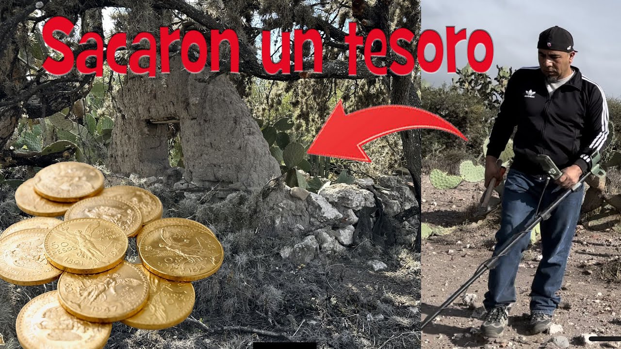 SORPRENDENTE lo que ENCONTRARON en ESTE LUGAR #oro #detectando #tesoros ...
