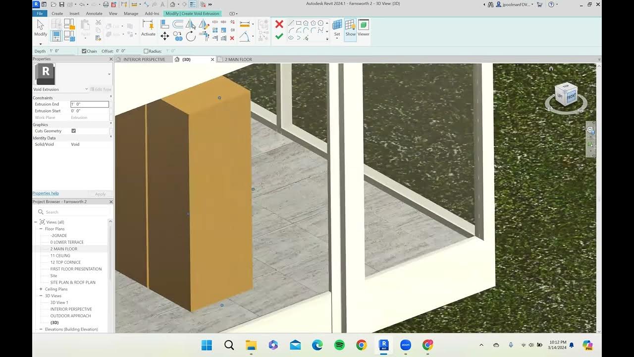 Introduction to Revit - Void Forms - YouTube