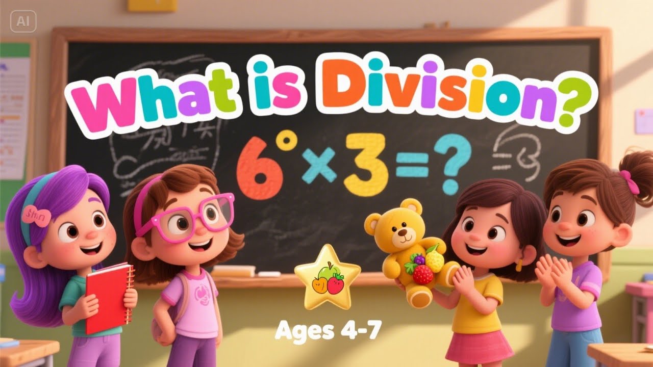Let’s Divide! – Basic Division for Kids (Ages 4–7) | Khan’s Little ...