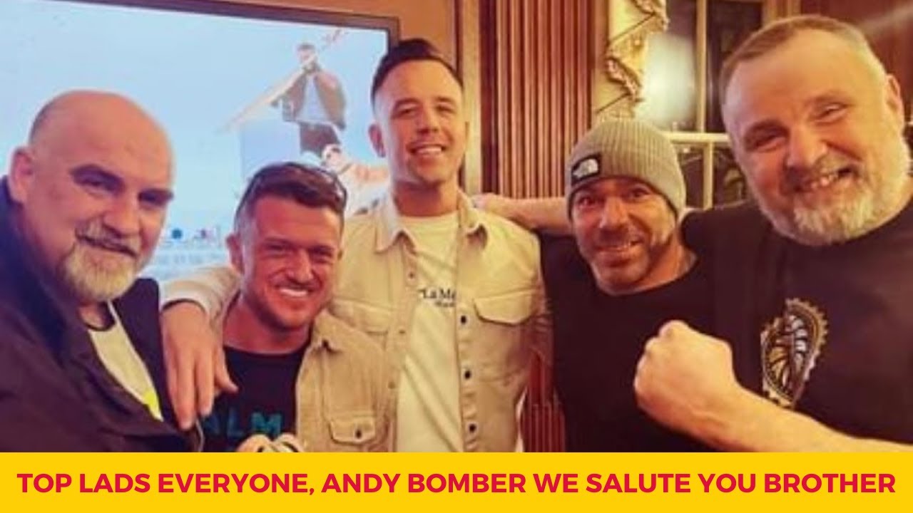 A tribute to a giant of a man, a real man with a big heart Andy Bomber ...