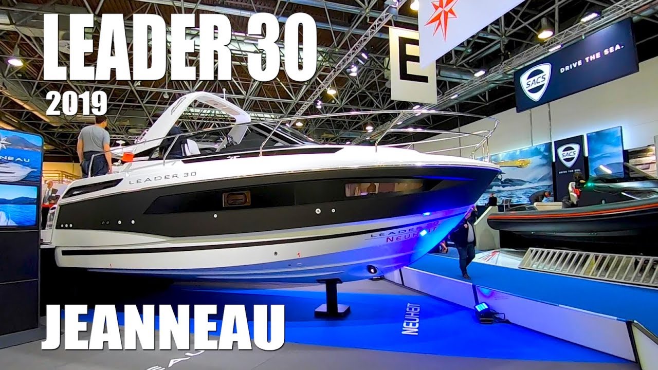 *NEW* Jeanneau Leader 30 (2019) Walkaround - YouTube