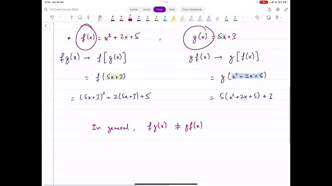P1 Functions Part 4 | | AS & A level Math | IGCSE/O-level Add Math - YouTube