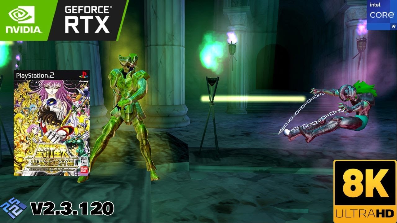 PCSX2 v2.3.120 Saint Seiya Sanctuary | RTX 3090 | i9 12900F | 32 GB RAM ...