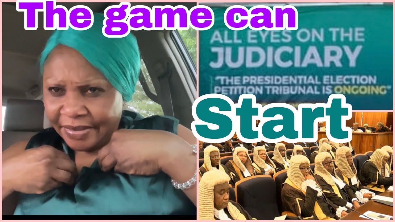 Our eyes is all on Nigeria judiciary, Monday is the day - YouTube