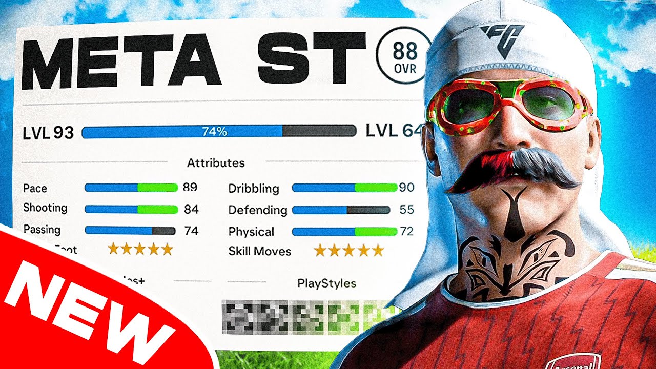 *BEST IN THE WORLD* BEST META ST BUILD | EA FC24 Pro Clubs - YouTube