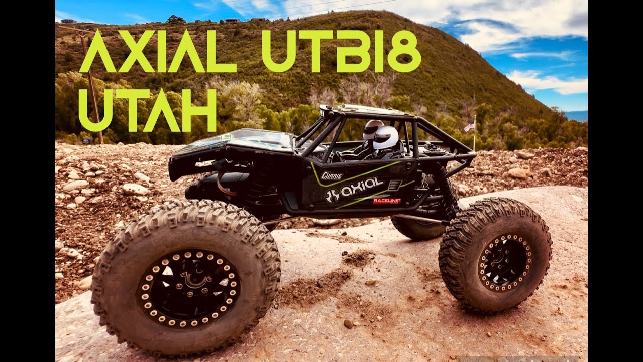 Axial UTB18 RC Crawl in Utah - YouTube