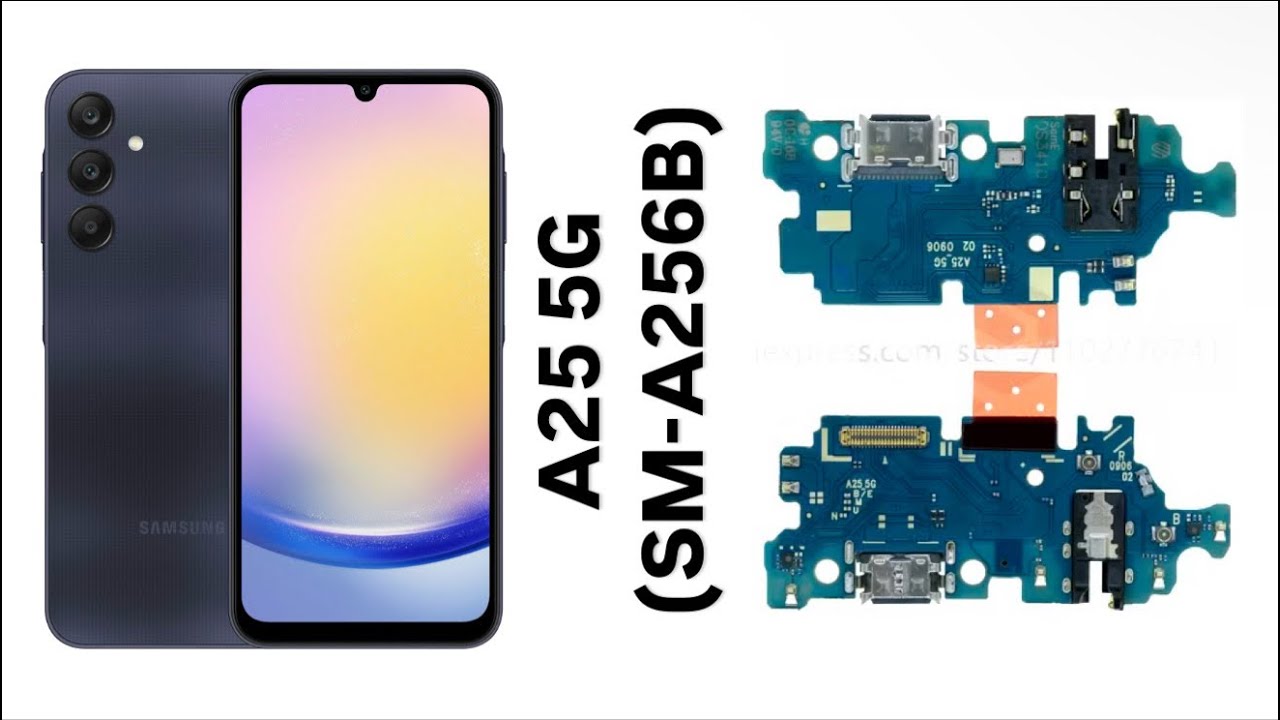 Samsung Galaxy A25 5G Charging Port Replacement (SM-A256B) - YouTube