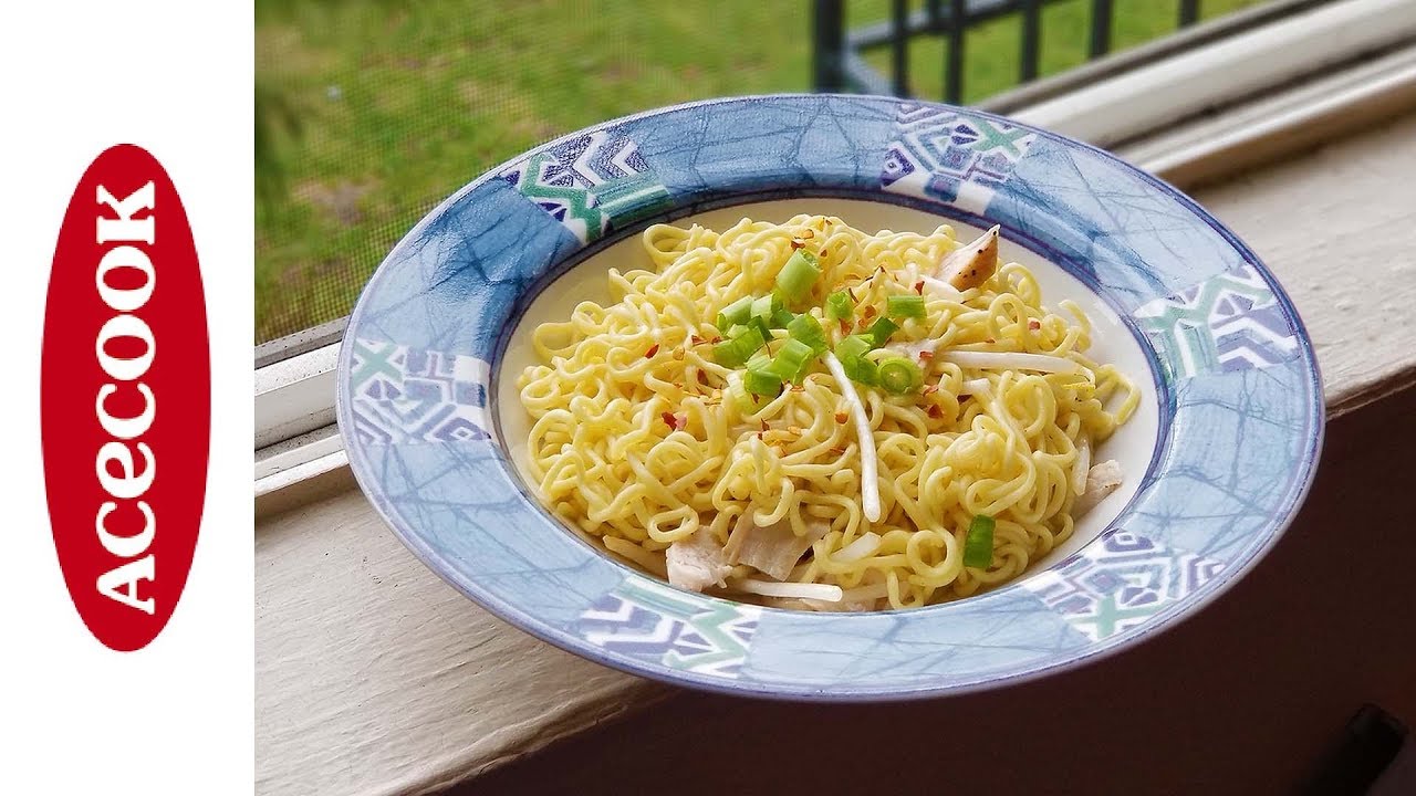 Acecook Shio Yakisoba - Instant Noodle Recipe Time - EP 206 - YouTube
