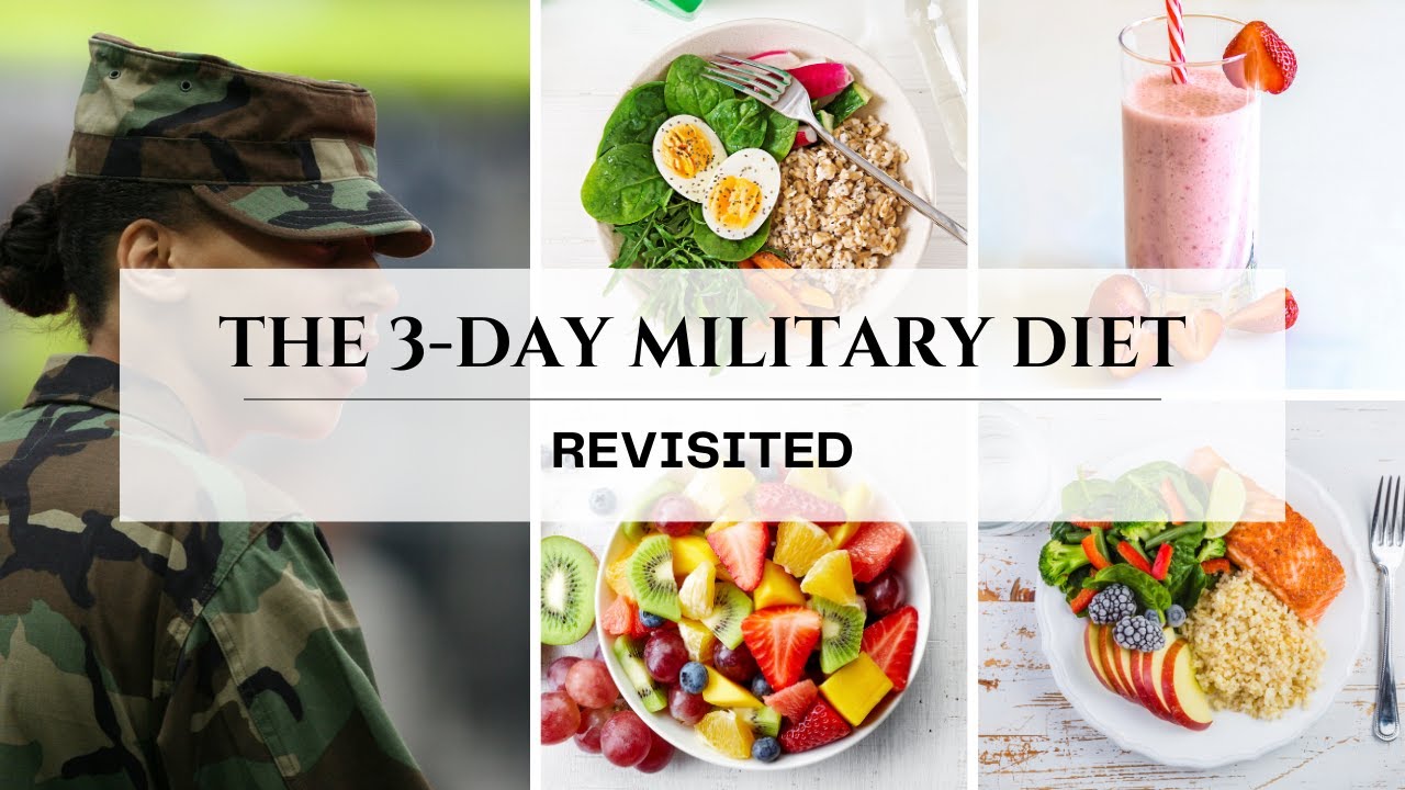 How to do the 3 day military diet - YouTube