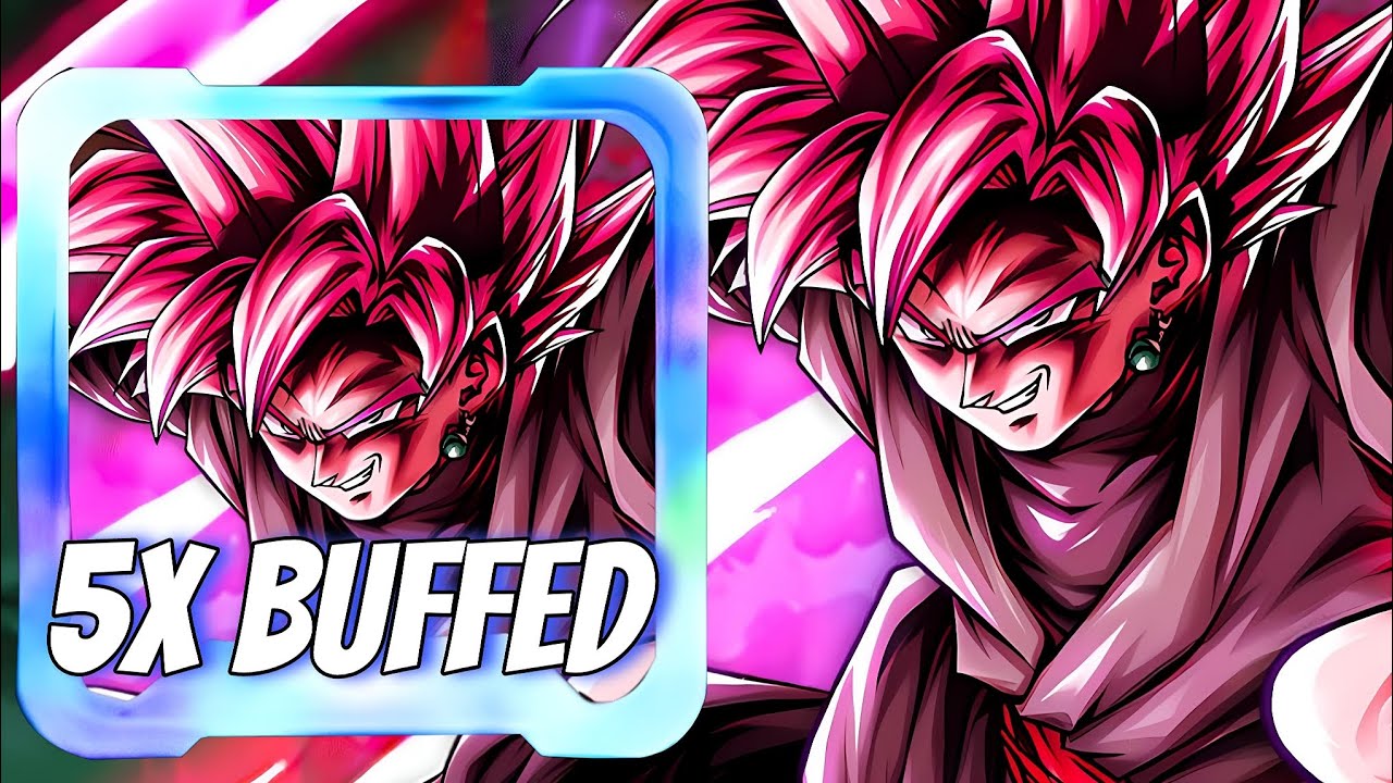 WHAT IS THIS DAMAGE!!! 5x ZENKAI BUFFED ULTRA GOKU BLACK ROSE DESTROYS ...