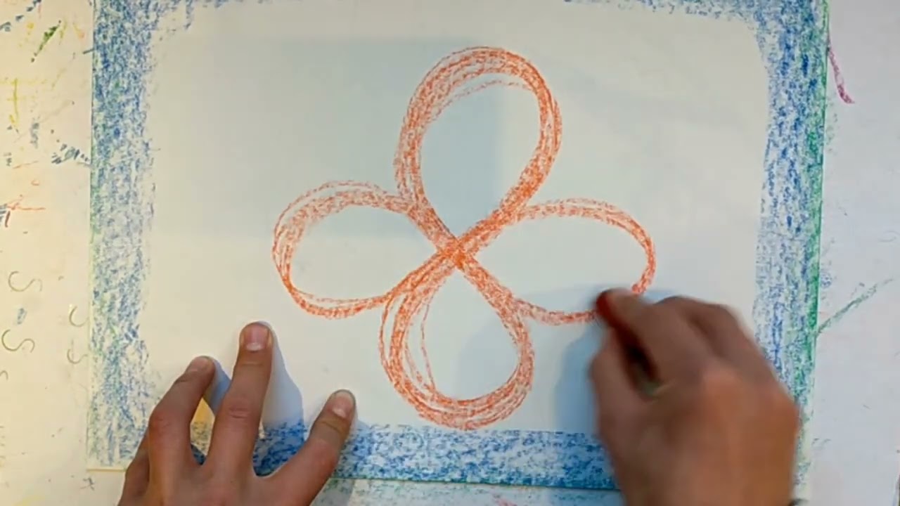 1st Grade Waldorf Form Drawing | Steiner Art - YouTube