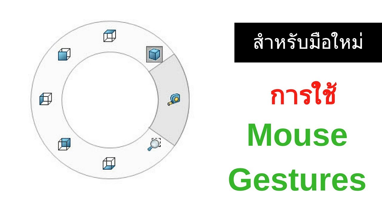การใช้ Mouse Gestures | มือใหม่ - YouTube