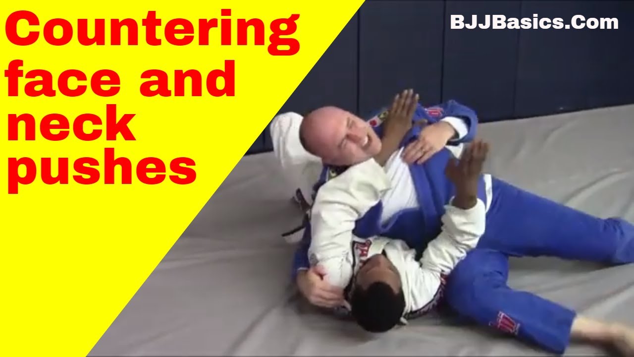 Counters to pushing on the neck and face - YouTube
