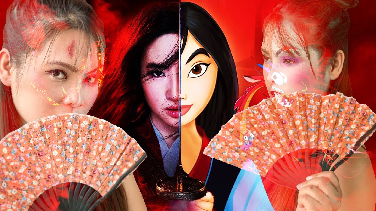 DISNEY PRINCESS MULAN MAKE UP TUTORIAL ! #style&makeupbyMaryna#sfx# ...