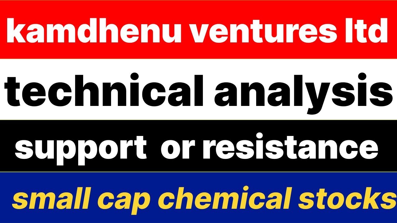 kamdhenu ventures ltd technical analysis good quality growth investing stock market - YouTube