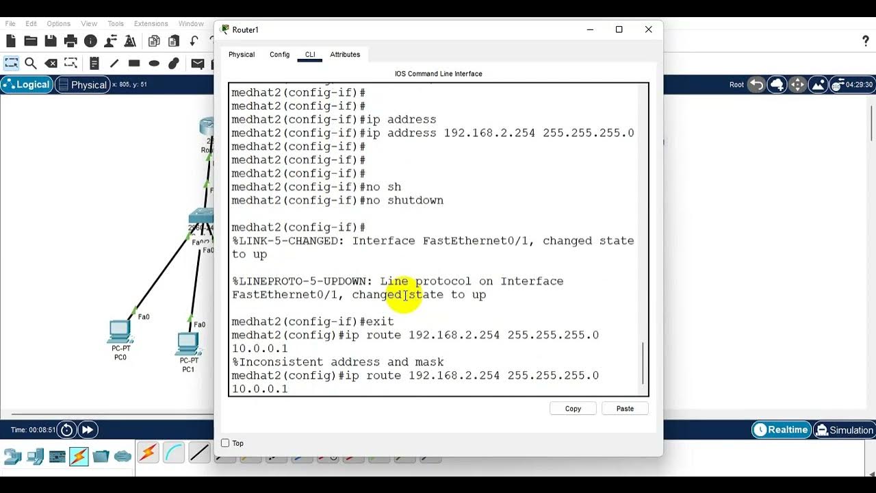 Static routing LAB - YouTube