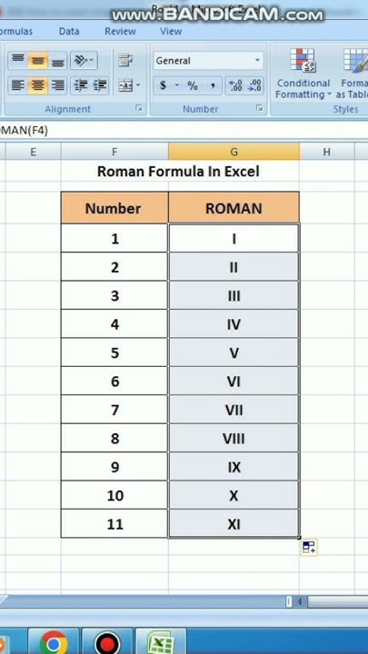 Excel trick - 117 | Convert number into Roman Numbers #shorts #excel #exceltips #exceltutorial # ...