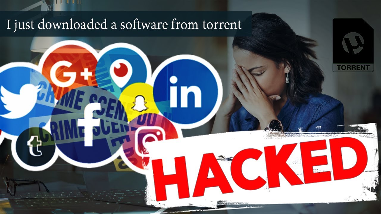 How Hackers Hack Your Social Media Through Torrent files in Hindi by ...