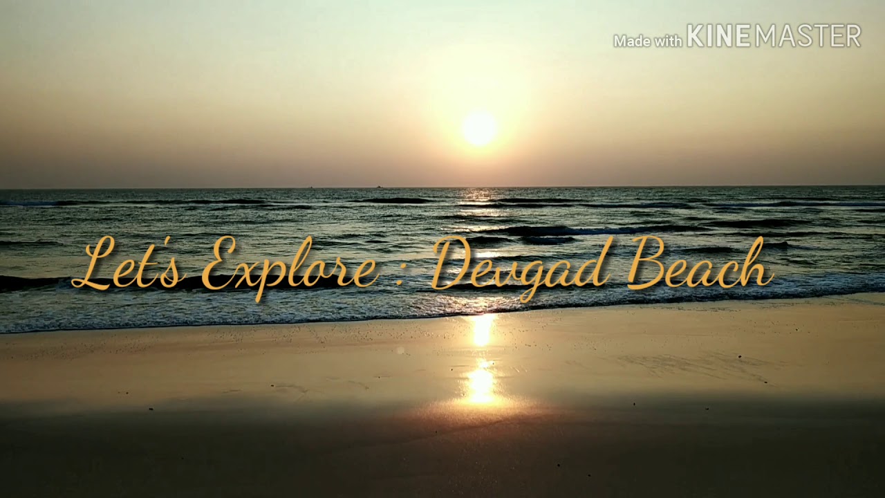 DEVGAD BEACH : Let's Explore the Beautiful sunset of devgad beach - YouTube