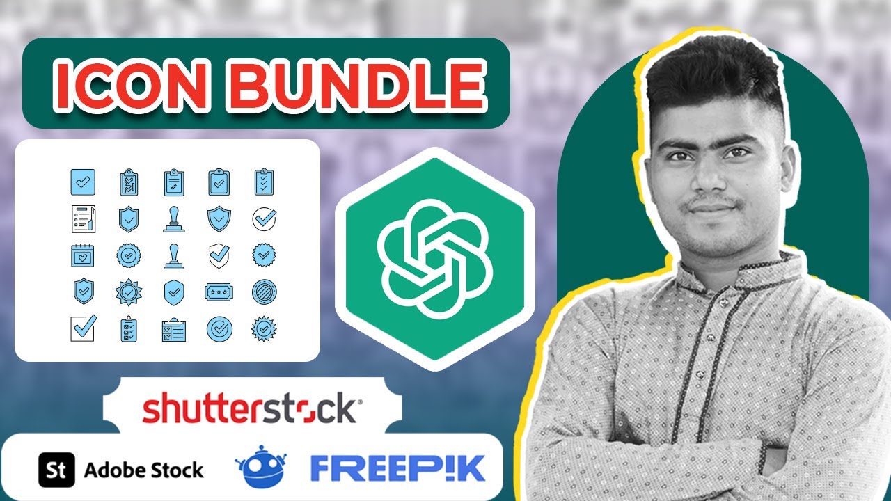 icon design | How to create an icon set for adobe stock | design icon ...