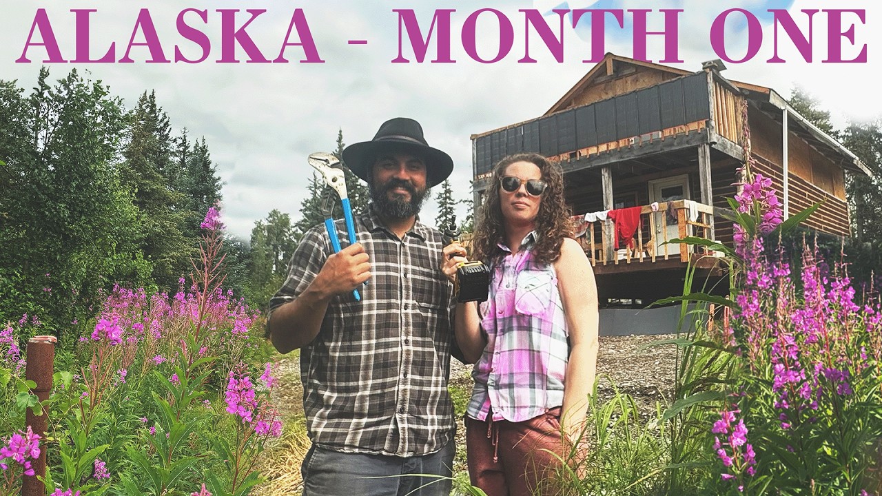 Our First Month Off Grid in Alaska Is OVER... TIME IS TICKING - YouTube