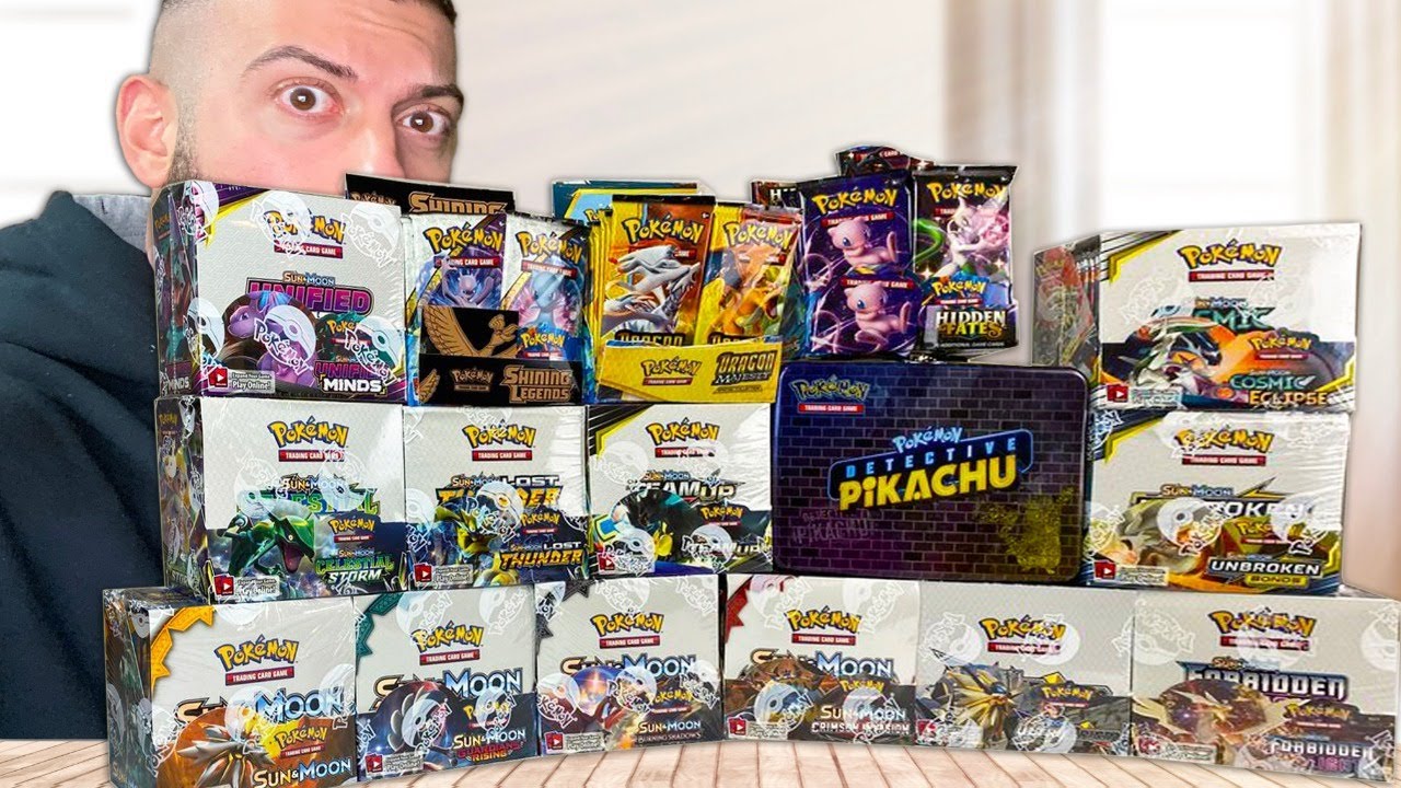 I Opened EVERY Box Of Pokemon Cards - YouTube