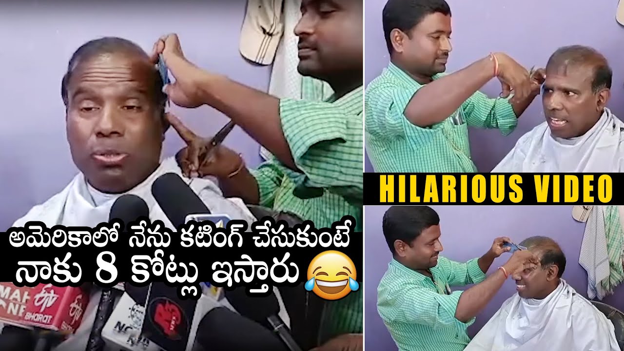 KA Paul Hilarious FUN In Barber Shop | KA Paul Latest FUNNY Video | KA ...