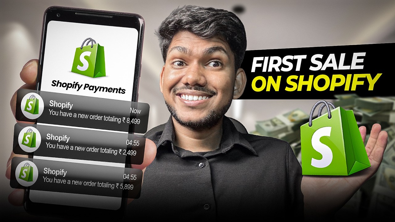 How To Get Your First Sale on Shopify: Easy Guide for Soon-to-Be ...