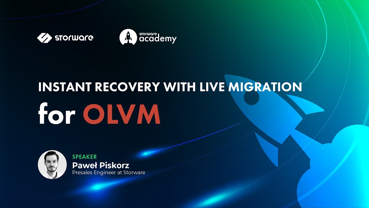 Instant Recovery with live migration for Oracle Linux Virtualization ...