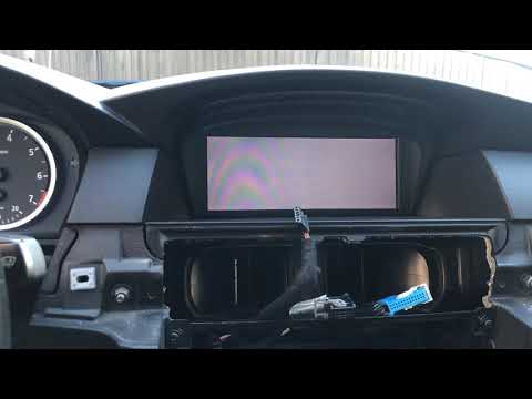 BMW e60 screen broken? - YouTube