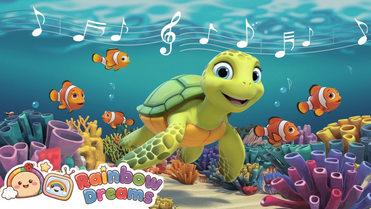 Tiny Tim the Turtle's Epic Adventure - Kids Songs & Nursery Rhymes - YouTube