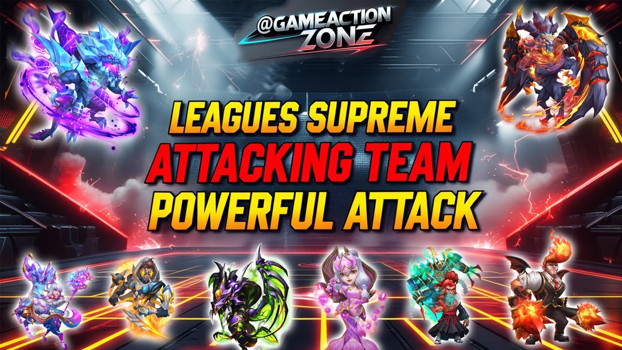 Leagues Supreme: My Most Powerful Attack Team Ever! 💥 - YouTube