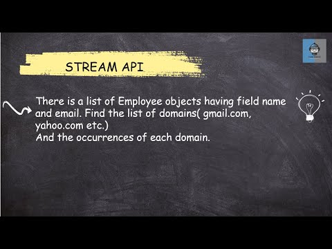 Java 8 Stream API - 33 Find the occurrence of domains using Java streams || Most Asked - YouTube